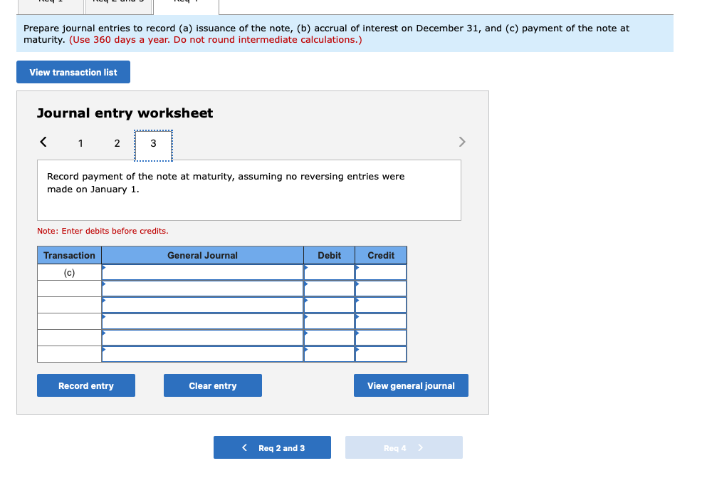 Solved Exercise 9-4 Interest-bearing notes payable with | Chegg.com