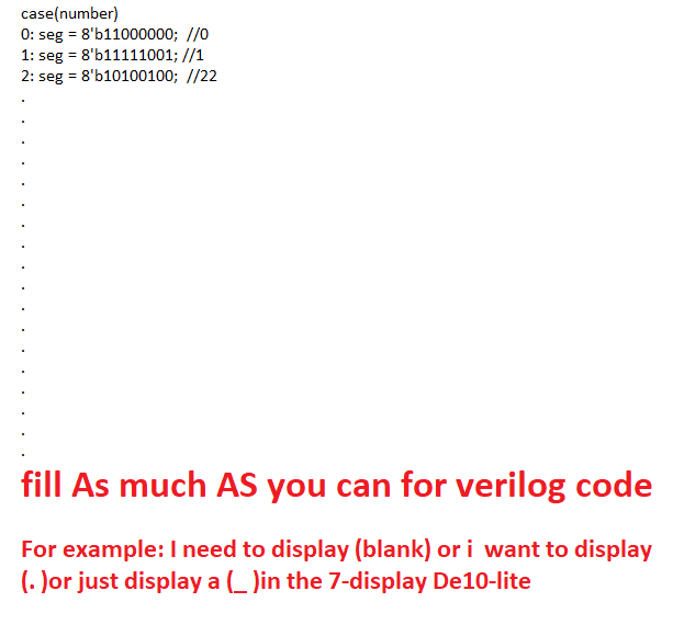 Solved Verilog code fill out as much as you can thank!!!!! | Chegg.com
