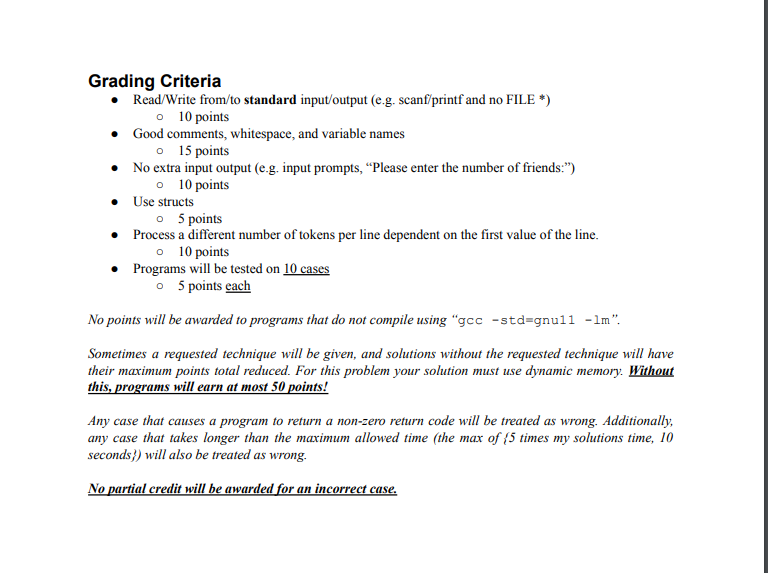 Solved Objective Give practice with dynamic memory in C. | Chegg.com