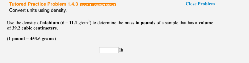 Solved Tutored Practice Problem 1.4.3 COUNTS TOWARDS GRADE | Chegg.com