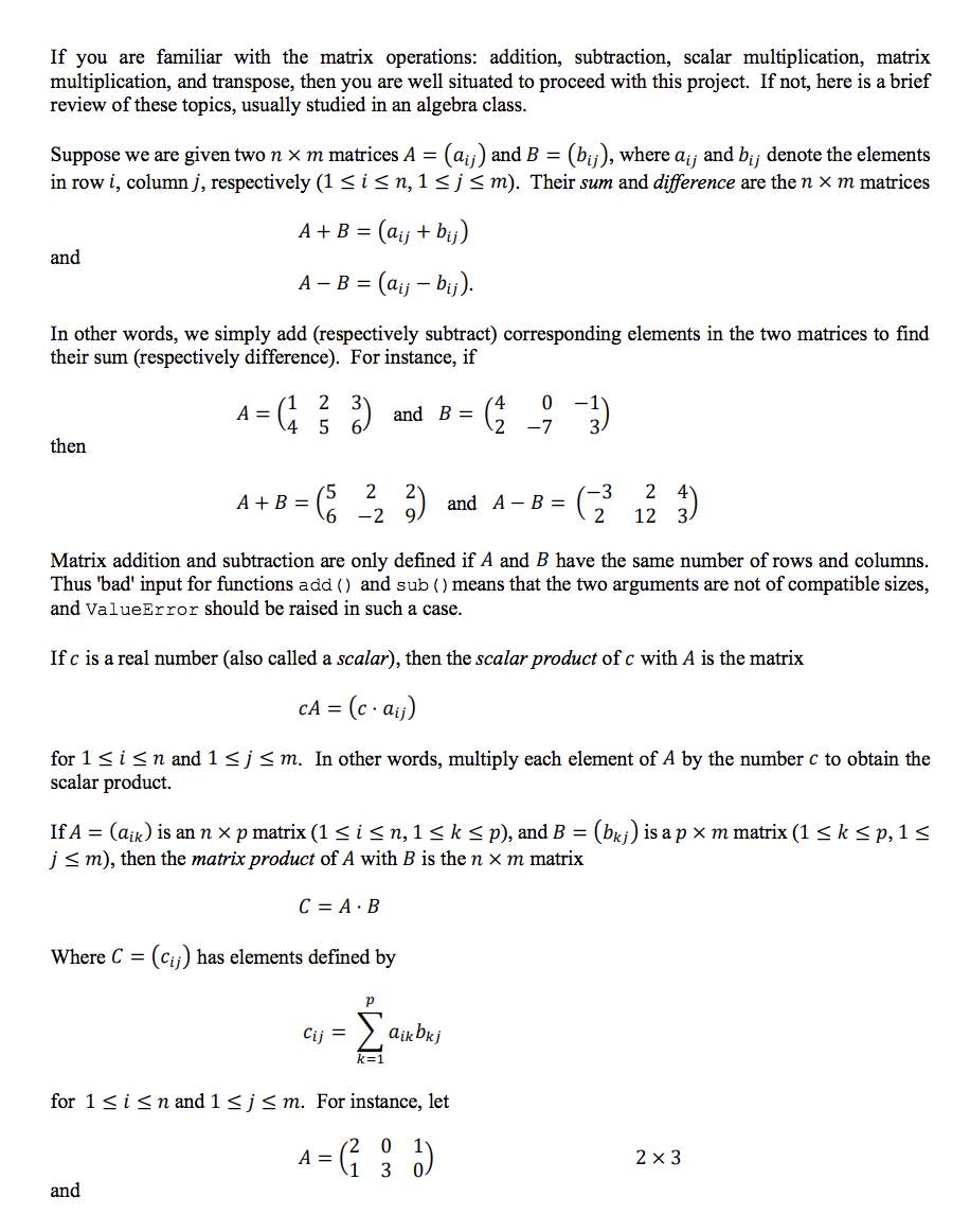 # vector.py from math import sqrt, acos from random | Chegg.com