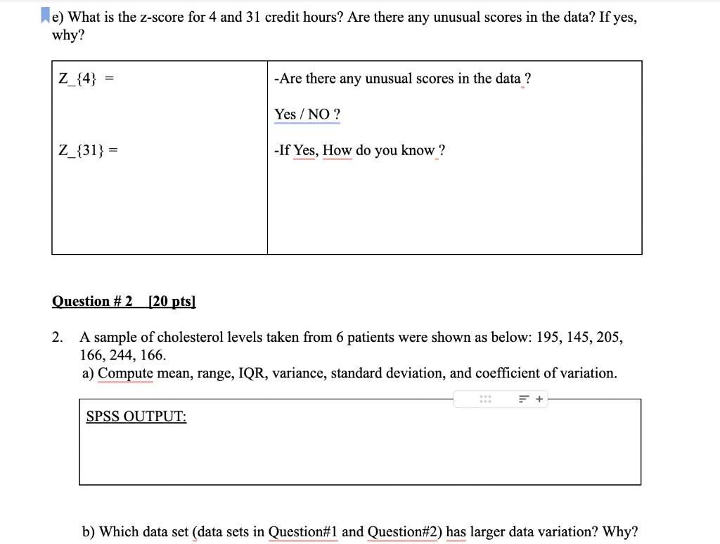 Solved uestion \# 1 [30pts] A sample of 15 college seniors | Chegg.com