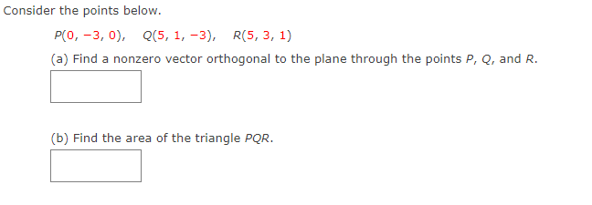 Solved Consider the points below. | Chegg.com
