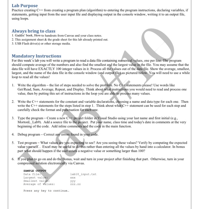 Solved Lab Purpose Practice Creating C From Creating A 