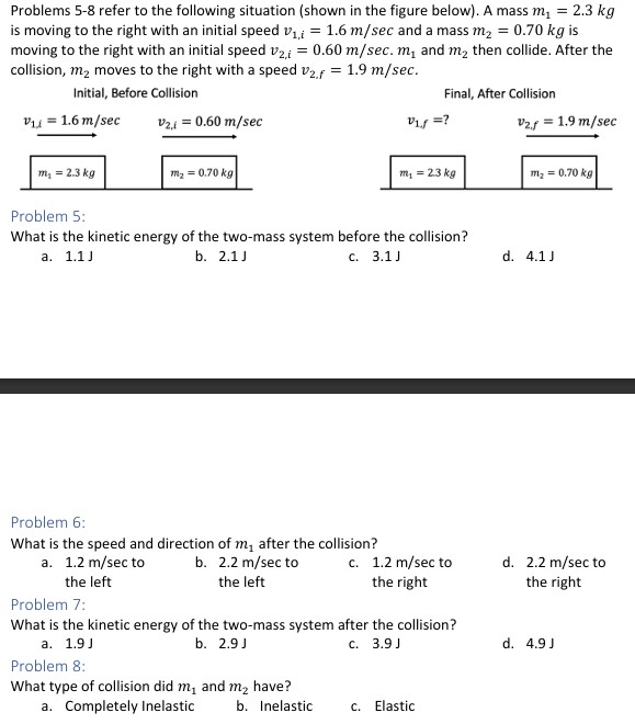 Solved Problems 5-8 ﻿refer to the following situation (shown | Chegg.com