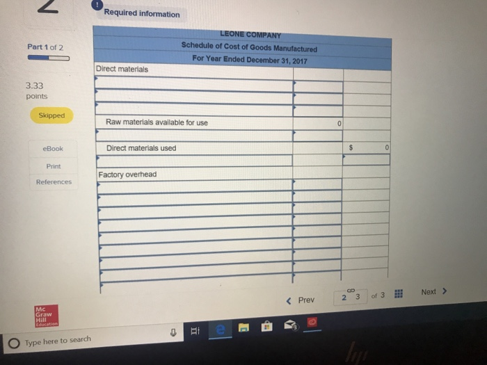 Solved Saved Help Save & Ex Chec Required information The | Chegg.com