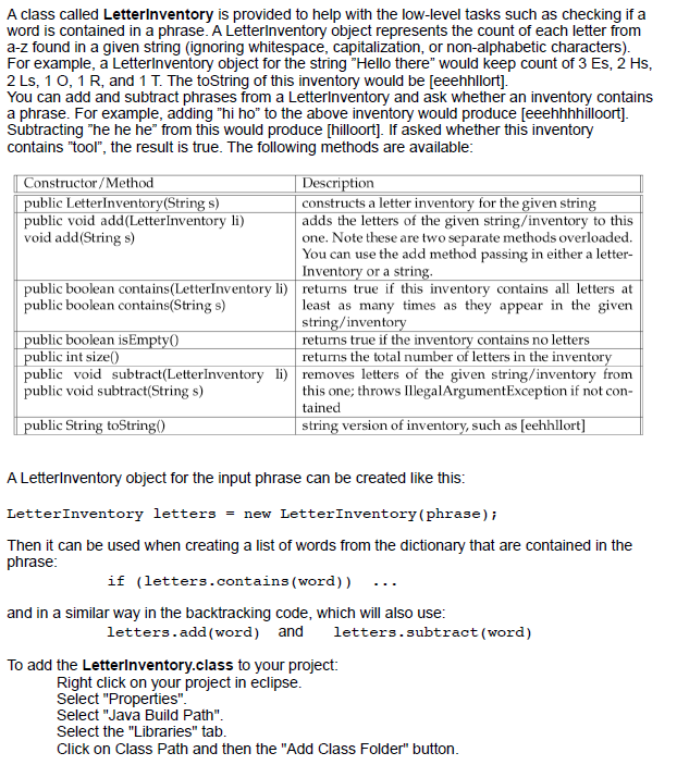 Solved PA12Main.java Overview An anagram is a word or phrase | Chegg.com