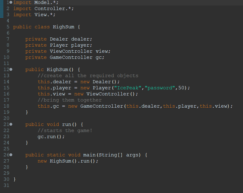 Solved 2. Task Enhance the one player Java game application | Chegg.com