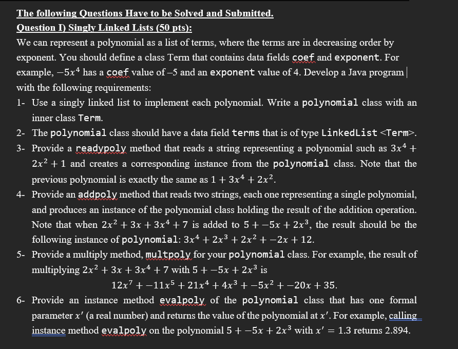 The following Ouestions Have to be Solved and | Chegg.com