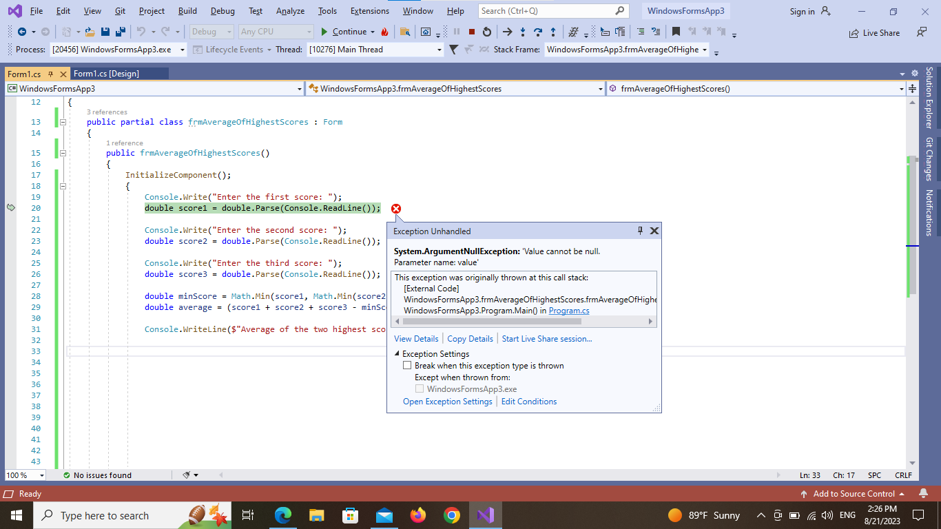 Solved Below is the question I posted.“Write a program that | Chegg.com