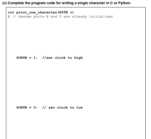 Solved QUESTION 1 External Device (2+1+7=10 points) A | Chegg.com