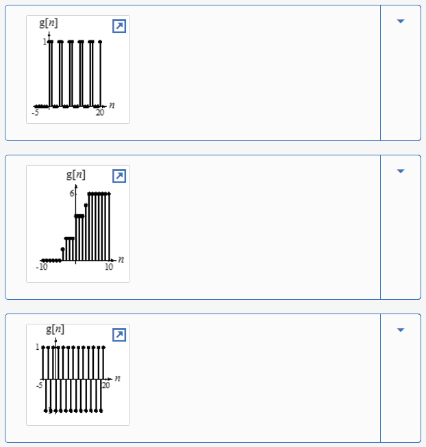 Solved Match the discrete-time functions with their | Chegg.com