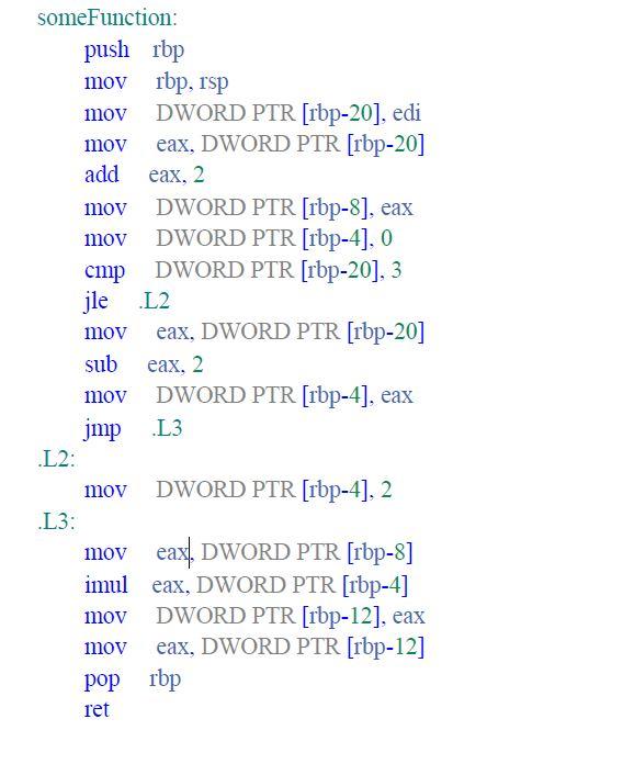Solved Understand the following assembly language code and | Chegg.com