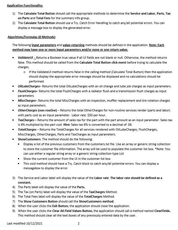 Solved This is a C# (C Sharp) assignment. The Solution has | Chegg.com