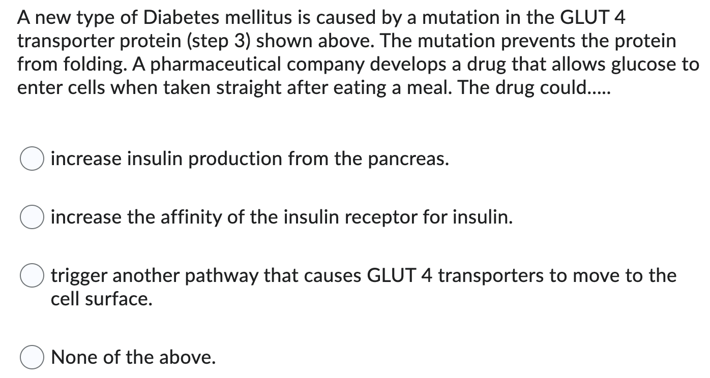 Solved A new type of Diabetes mellitus is caused by a | Chegg.com