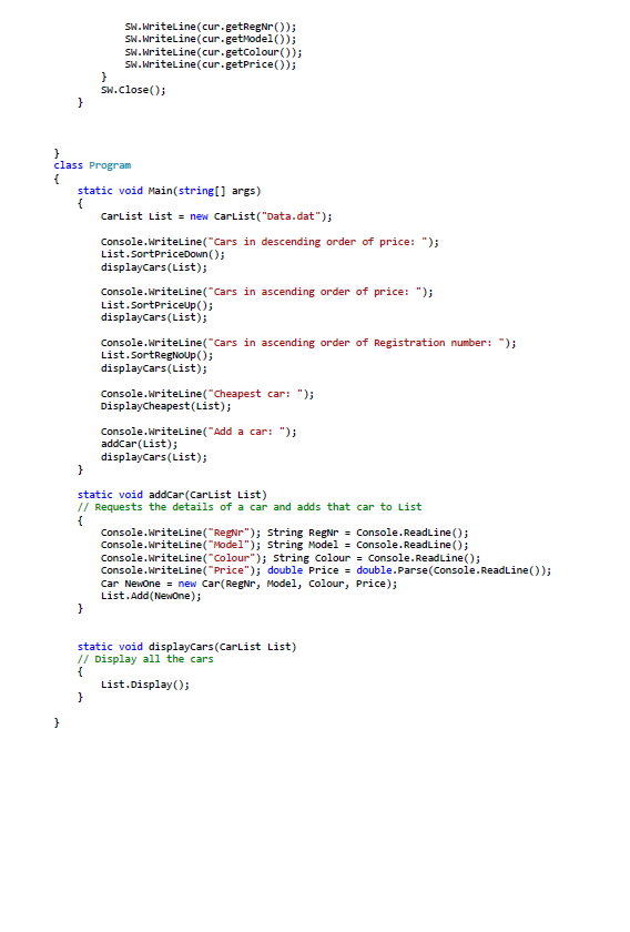 Solved ANSWER THE FOLLOWING FOR PRACTICAL 4 CODE You can | Chegg.com