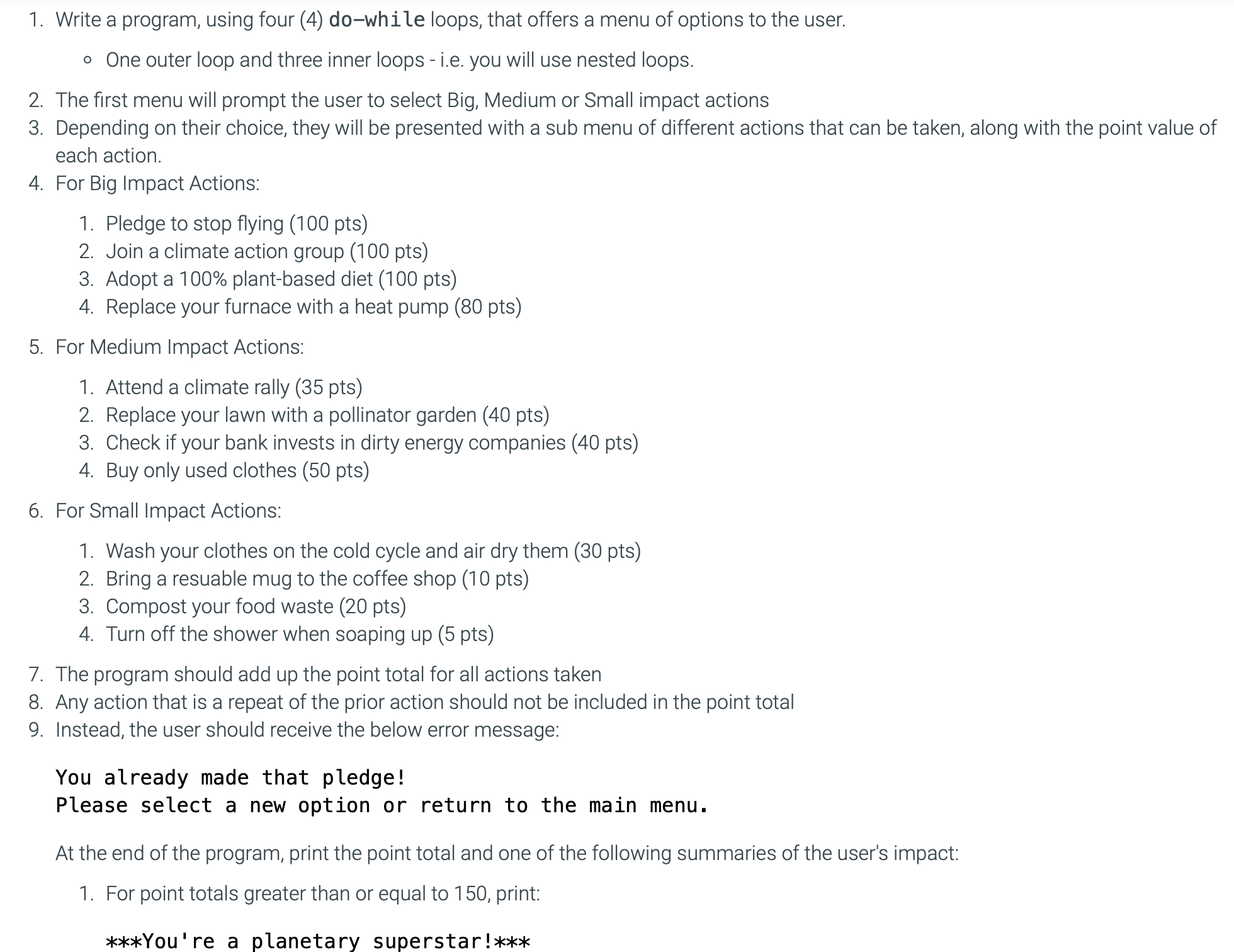 Solved Please do it in Java, in the program only use | Chegg.com