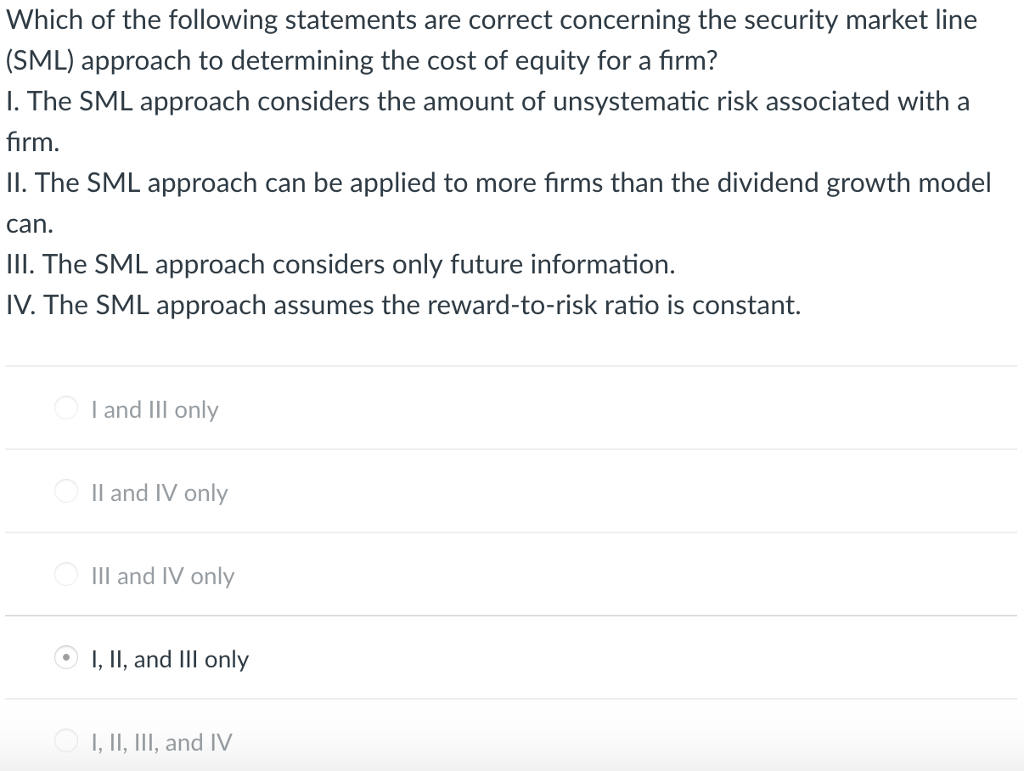 Solved Which of the following statements are correct | Chegg.com