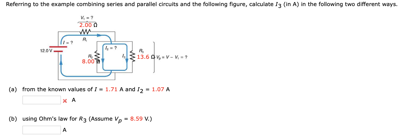 Solved Referring to the example combining series and | Chegg.com