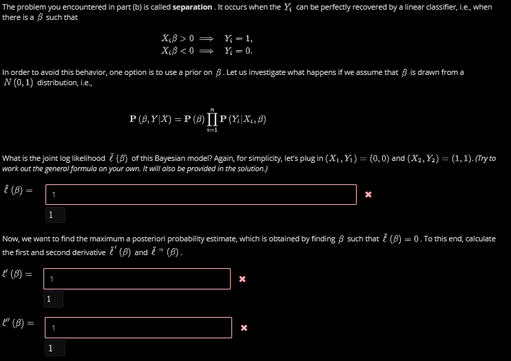 The problem you encountered in part (b) is called | Chegg.com