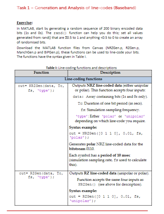 Solved Please show me the Matlab code of this task and | Chegg.com