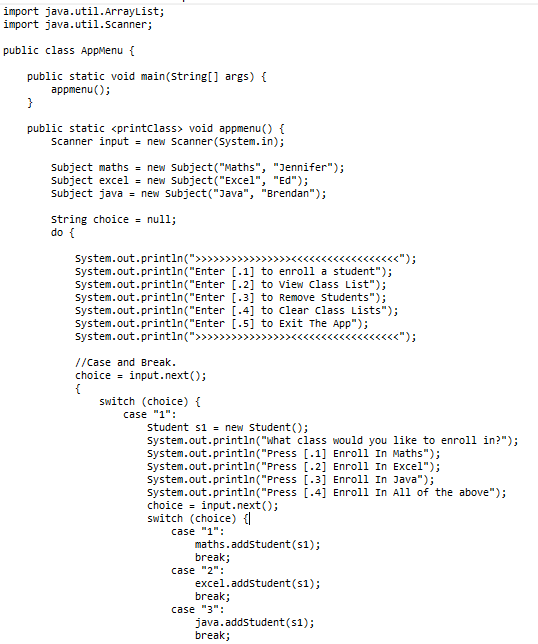 With the code provided. Are there 3 types of OOD | Chegg.com