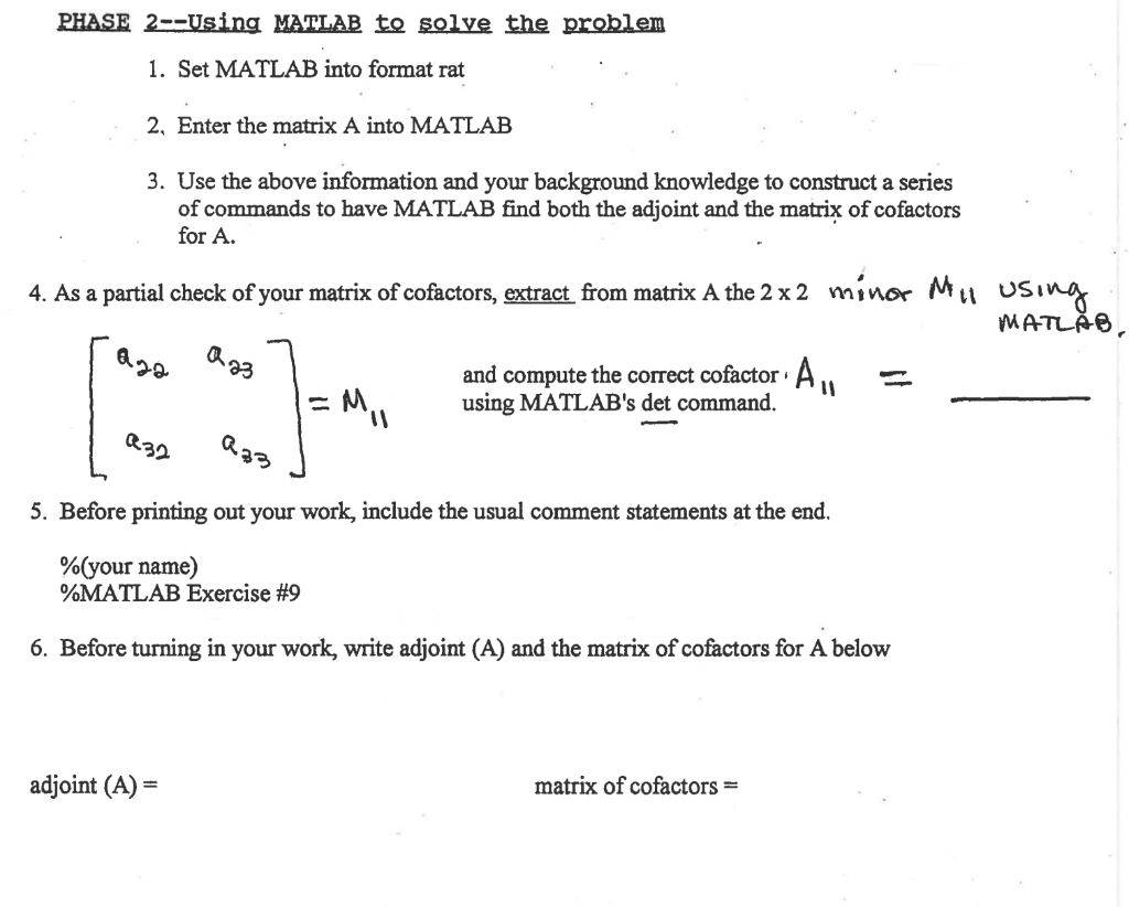 Solved GIVEN: The following matrix A is invertable | Chegg.com