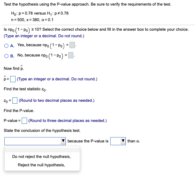 Solved Test the hypothesis using the P-value approach. Be | Chegg.com