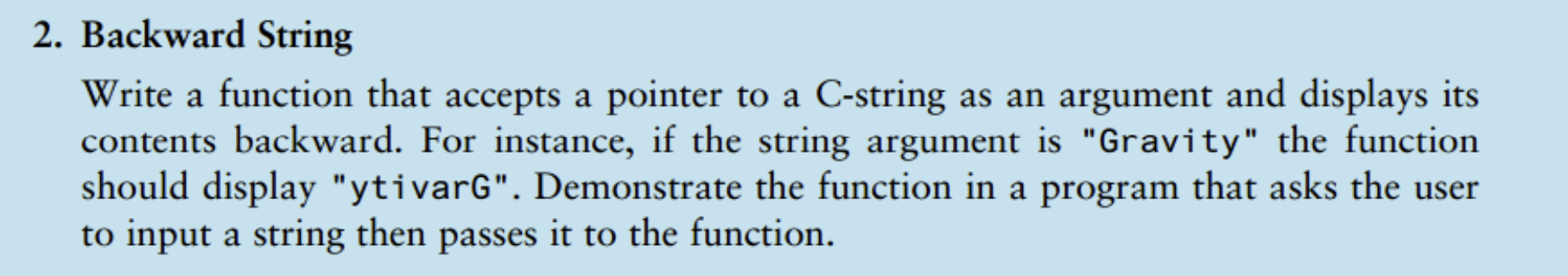 Solved C++ Challenge!! Tony Gaddis Chapter 10 challenge 2 (I | Chegg.com