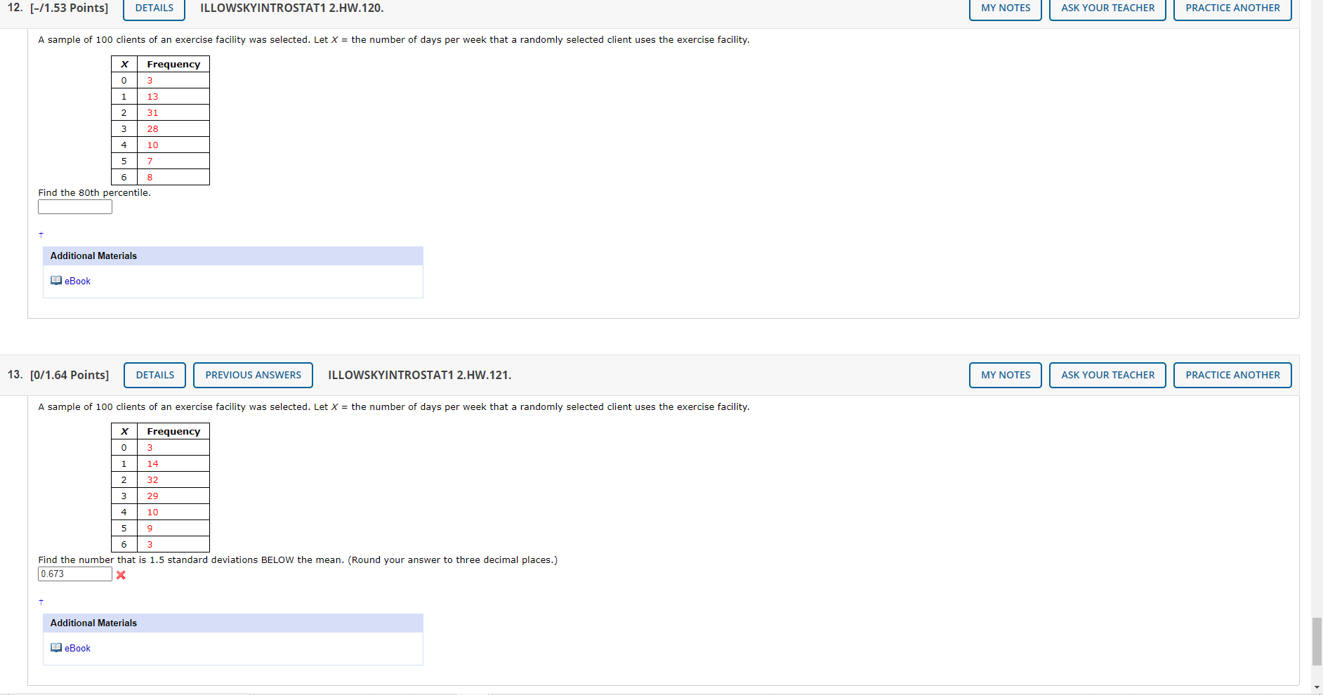 Solved 12. [-/1.53 Points] DETAILS ILLOWSKYINTROSTAT1 | Chegg.com
