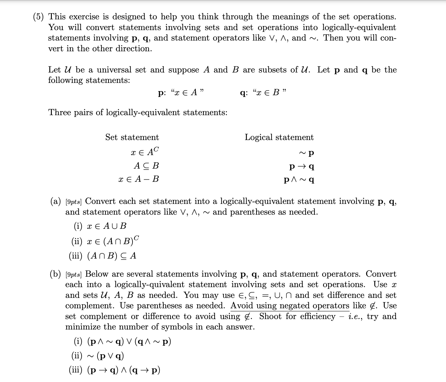 This exercise is designed to help you think through | Chegg.com