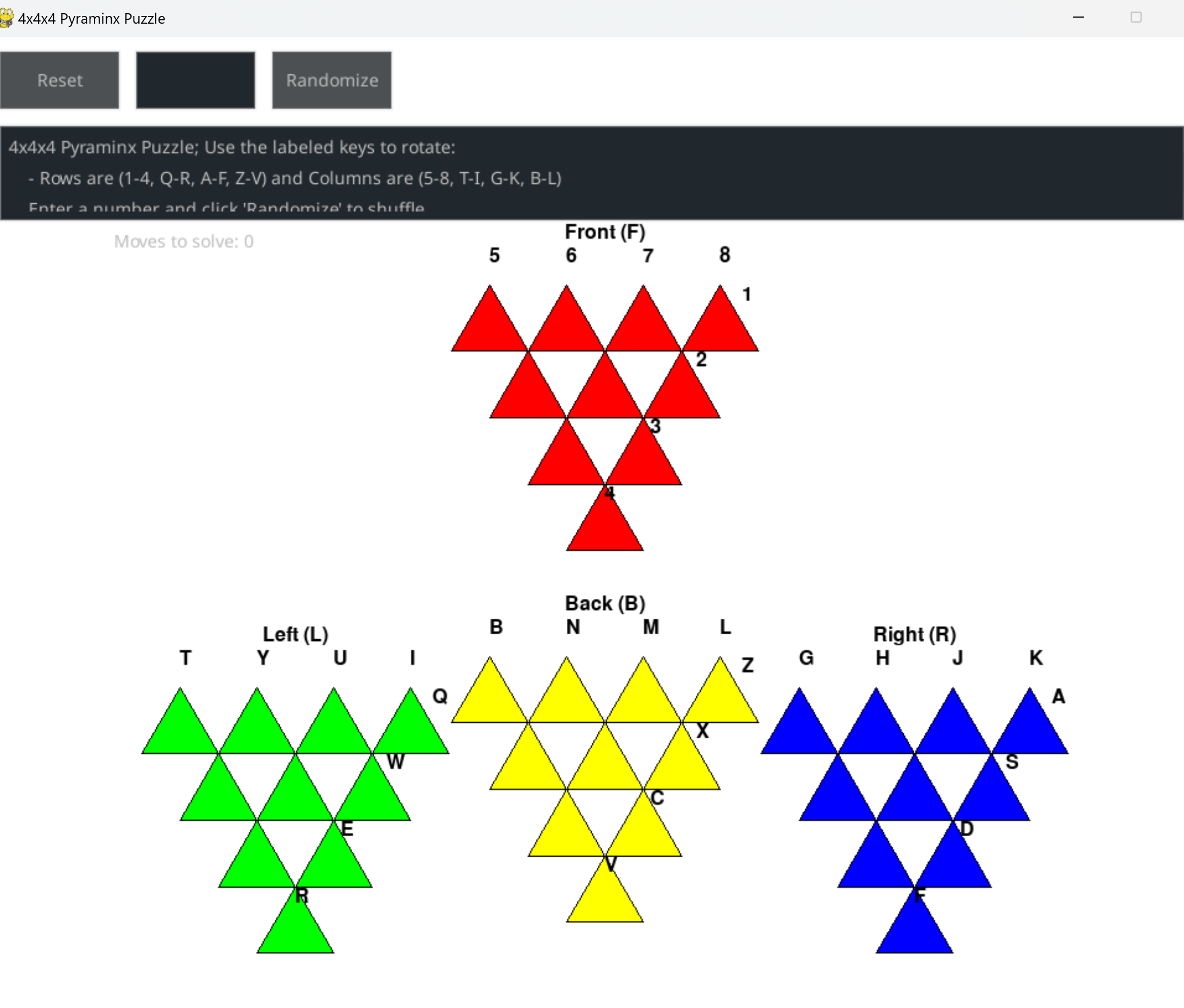 Solved I am tasked with making a 4x4 ﻿pyraminx and ive got | Chegg.com