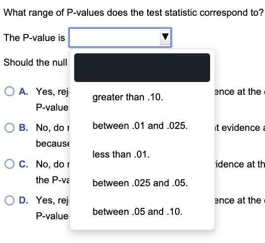 Solved The table to the right contains observed values and | Chegg.com