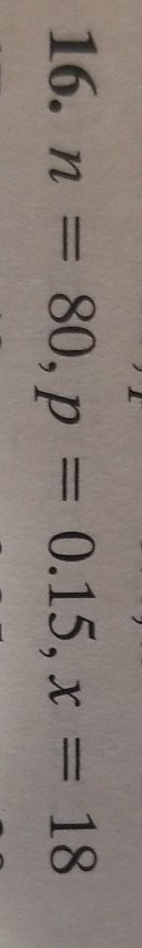 Solved In Problems 15-20, compute P(x) using the binomial | Chegg.com