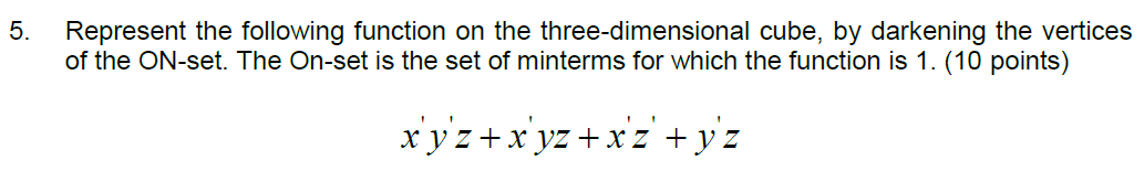 Solved Represent the following function on the | Chegg.com