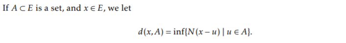 Solved Let (E,N) be a normed vector space Let F be a vector | Chegg.com
