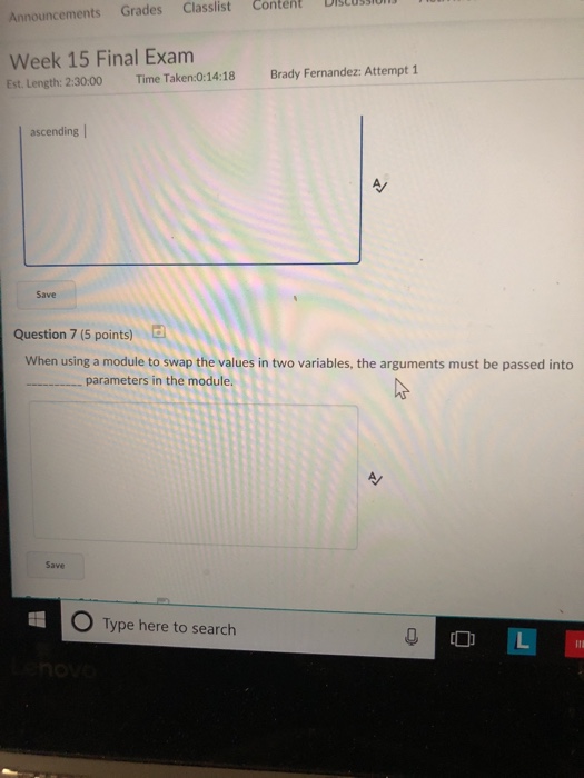 Solved Save Question 2 10 Points Write A Program Segment A 3997