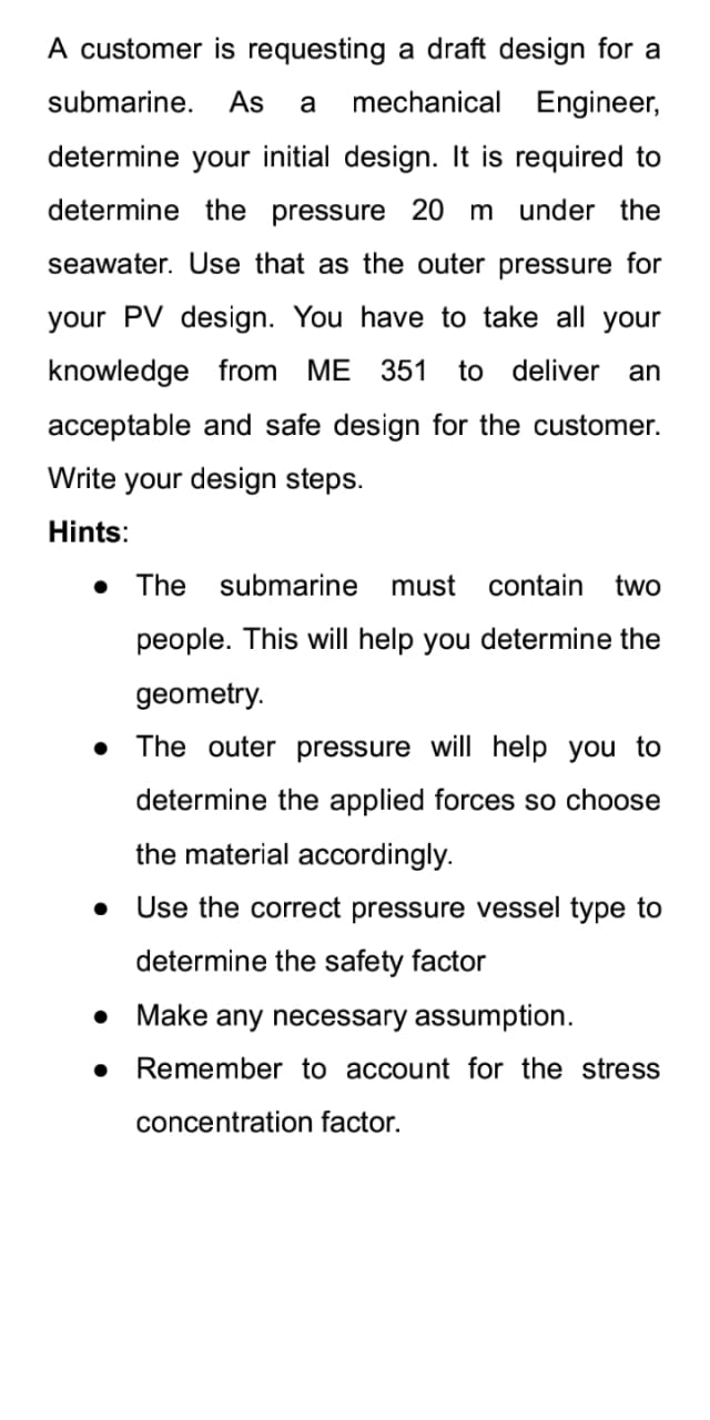 A customer is requesting a draft design for a | Chegg.com