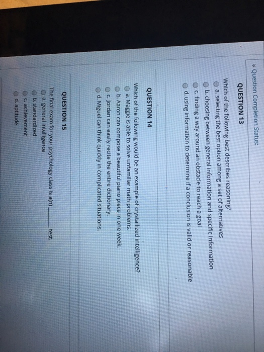 Solved QUESTION 10 When we encounter a difficult problem, | Chegg.com