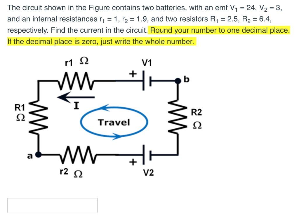 Solved The circuit shown in the Figure contains two | Chegg.com
