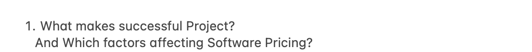 Solved 1. What makes successful Project? And Which factors | Chegg.com