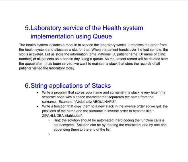 Solved please use (C language) in question 6 My name is : | Chegg.com Solved please use (C language) in question 6 My name is : | Chegg.com