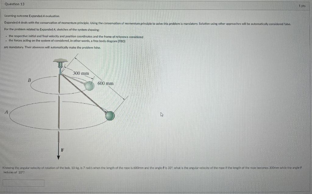 Solved Learning outcome Expanded. 4 evaluation For the | Chegg.com