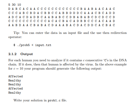 Solved 2 Problems 2.1 [20 marks) Analyzing DNA Sequence | Chegg.com