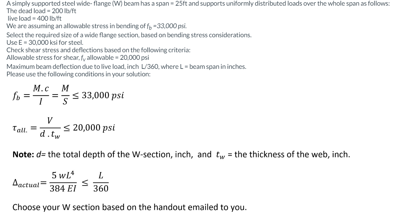 f_(b)=(M*c)/(I)=(M)/(S)