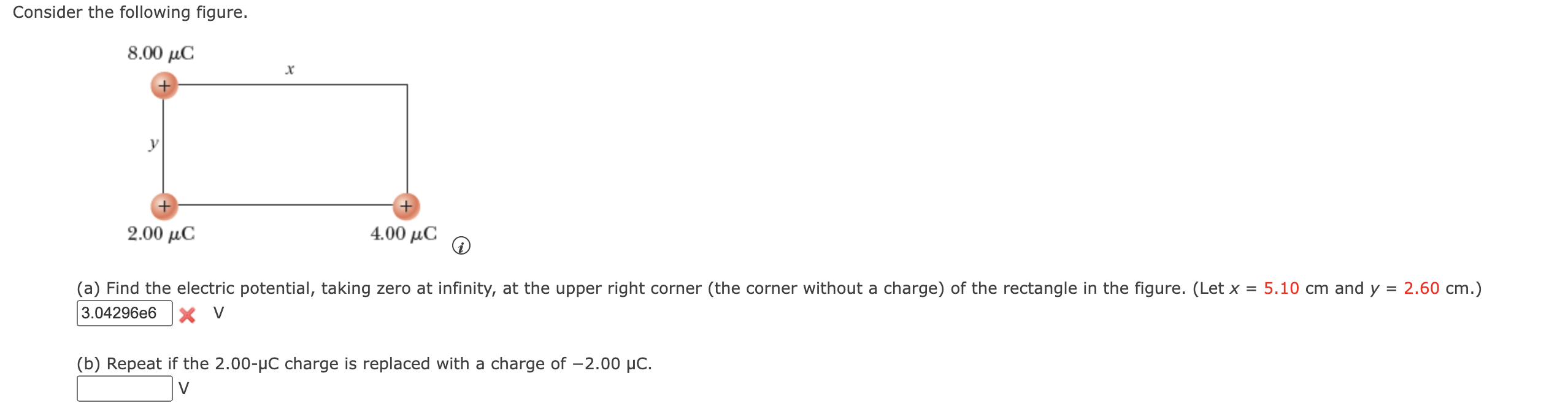 Solved Consider the following figure. 12 V (b) Repeat if the | Chegg.com