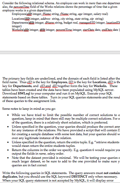 Solved Answer this question using subqueries if needed. | Chegg.com