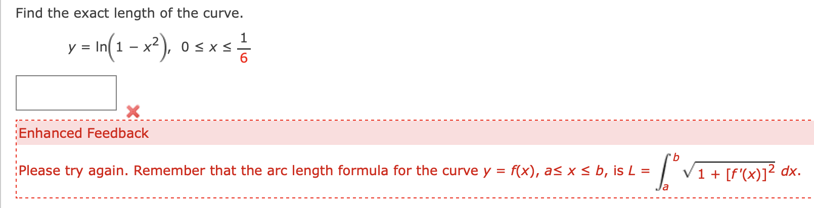 Solved Find the exact length of the | Chegg.com