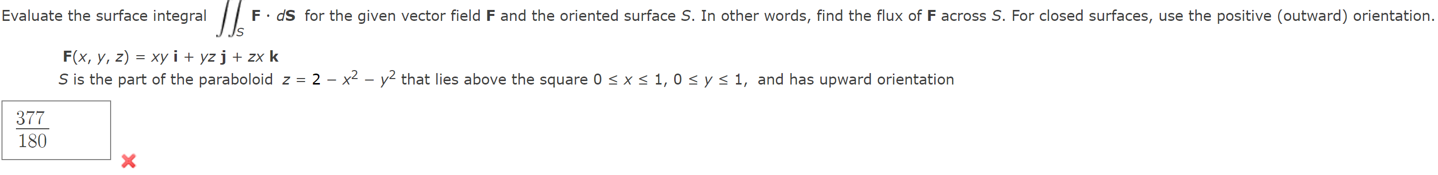 Solved Evaluate the surface integral F. ds for the given | Chegg.com