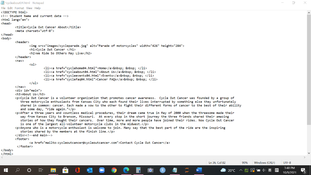 Solved Х. "cityfarmer04.html - Notepad - File Edit | Chegg.com